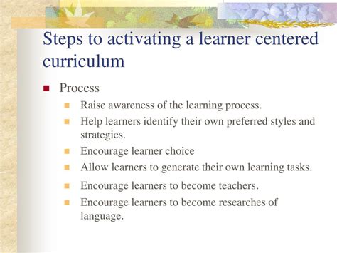 Ppt Nine Steps To Learner Autonomy Powerpoint Presentation Free Download Id 4438963