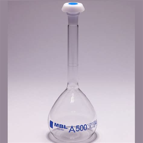 Volumetric Flask Class A Mbl 500ml Mrs Scientific