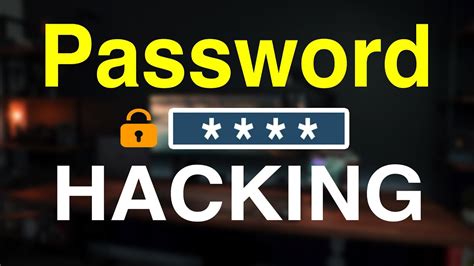 How To Hack Passwords Youtube