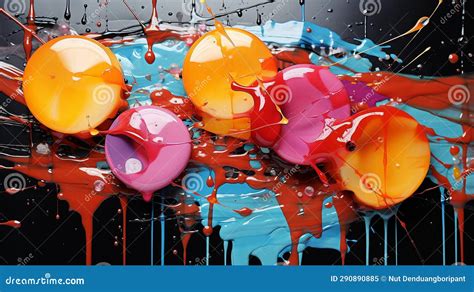 The Essence Of Time Through Abstract Imagery Representations Of Past Present And Future Using