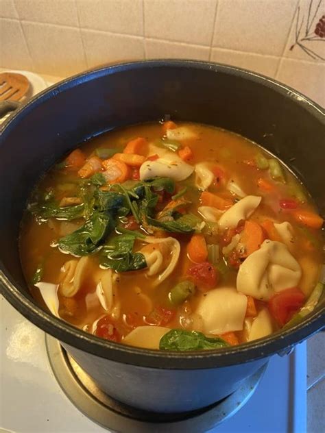 Vegetable Tortellini Soup Take Recipe Official Page