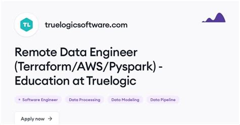 😀 Truelogic Is Hiring A Remote Data Engineer Terraformawspyspark Education Rhimalayasapp