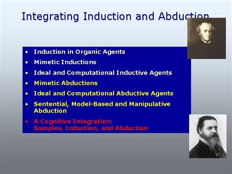 Integrating Abduction And Induction In Ai Edinburgh Uk