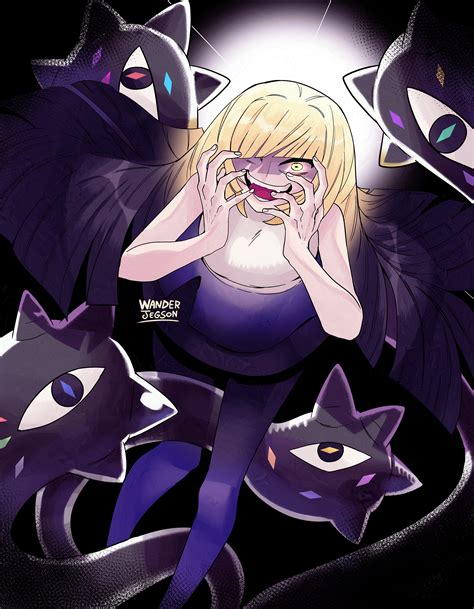 Lusamine And Lusamine Fused Pokemon And More Drawn By Wanderjegson Danbooru