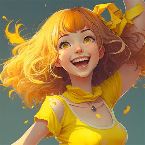 Premium Ai Image Sincere Happiness An Anime Girls Smile That