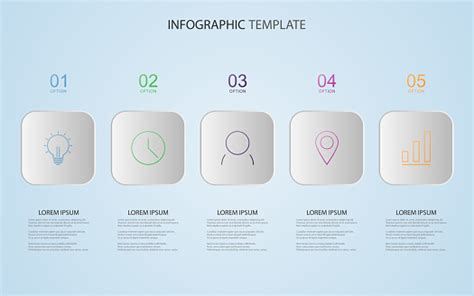 비즈니스 데이터 그래프의 추상적인 요소입니다 프레 젠 테이 션에 대 한 벡터 템플릿입니다 인포 그래픽에 대 한 창조적인 개념 0
