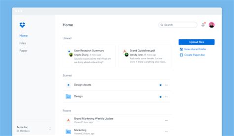 Dropbox Unveils New Homepage File Activity Timeline Improvements To Paper Iclarified