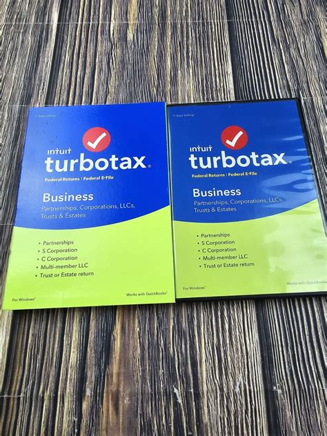 Used Intuit Turbotax 2018 Business Federal E File No Paperwork 2 Ubb Threads