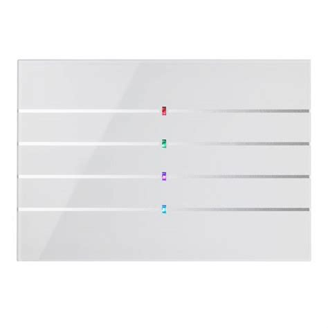 Qubik Glass Line Capacitive Keypads Blumotix Knx