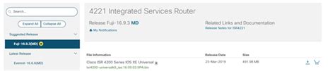Upgrade Cisco Isr 4000 Series Of Routers To 16 X From 3 X For Ios Xe