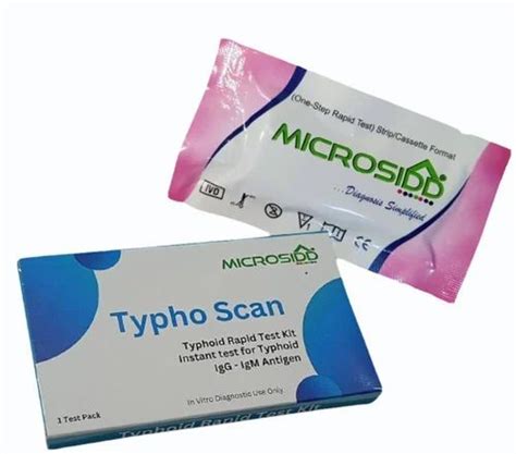 45 Ml Typhoid Test Kit At ₹ 20piece In New Delhi Id 2851280424988
