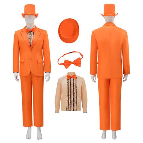 Dumb And Dumber Suit Lloyd Christmas Cosplay Costume Halloween Men Ora