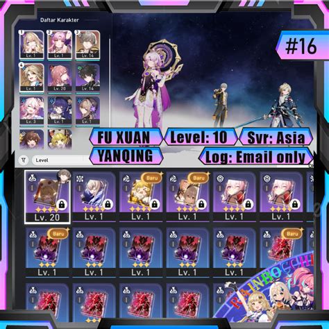 Jual Hsr Fu Xuan Akun Honkai Star Rail Starter Mid Shopee Indonesia