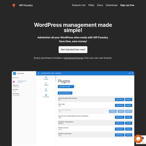 Wp Foundry Simplify Wordpress Management With Wp Foundry Aistage