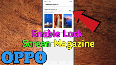 What Is Lock Screen Magazine Oppo At Steven Brothers Blog