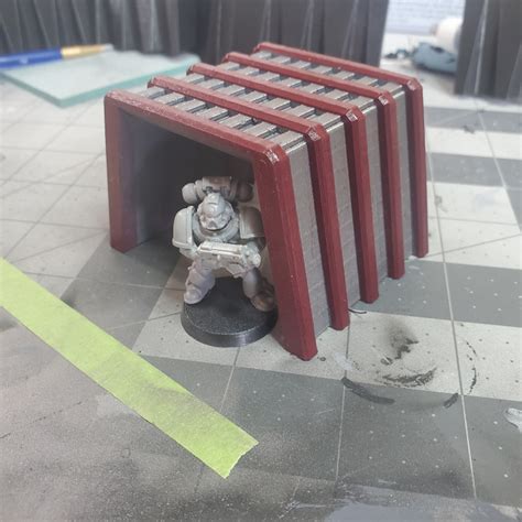 3d Printable Maintenance Bay By James Frojen