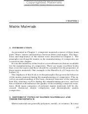 Different Types Matrix Pdf CHAPTER INTRODUCTION As Presented In Chapter Composite