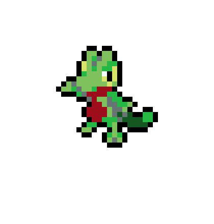 Treecko Pixel Art Maker