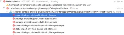 Android Ionic LocalNotifications With Capacitor Cannot Find