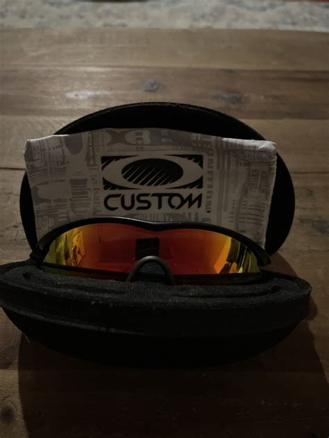 Original Oakley M Frame Sunglasses With Case And Microfiber Bag Very Rare