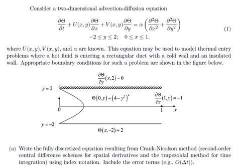 2d Convection Diffusion Equation Tessshebaylo