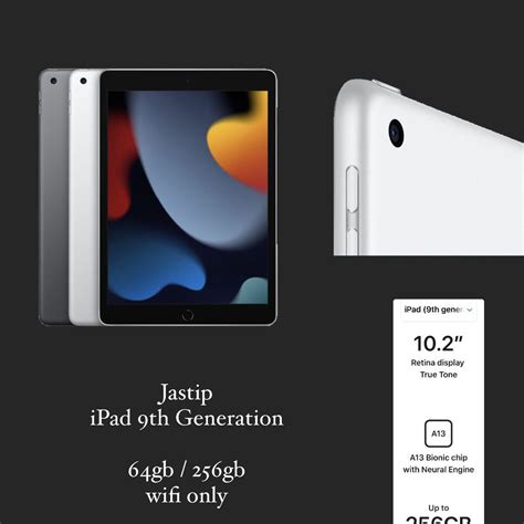 IPad 9th Generation 2021 Wifi Only Telepon Seluler Tablet Tablet Di Carousell