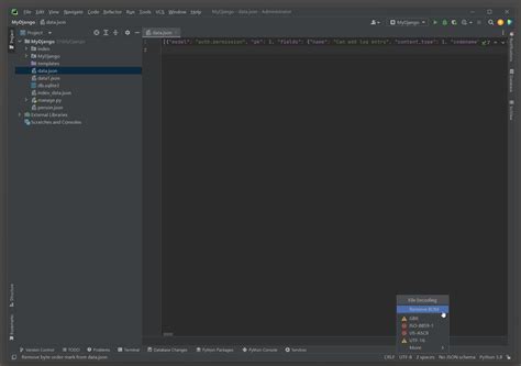 Django数据导出与导入问题django报错unicodedecodeerror Utf 8 Codec Cant De Csdn博客