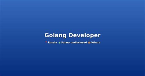 dailyremote on linkedin golang developer at alex staff agency