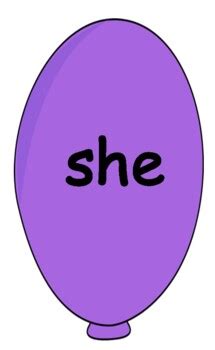 Pronoun Balloon Pop By B S Class Teachers Pay Teachers