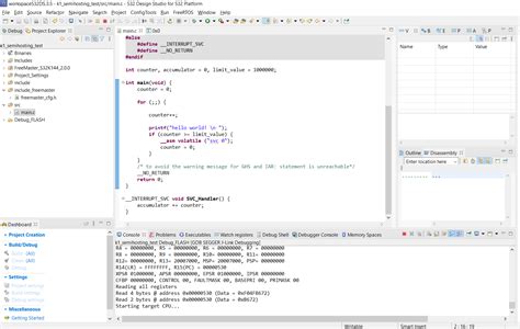 Solved How To Use The Printf Function In S32ds35 Nxp Community