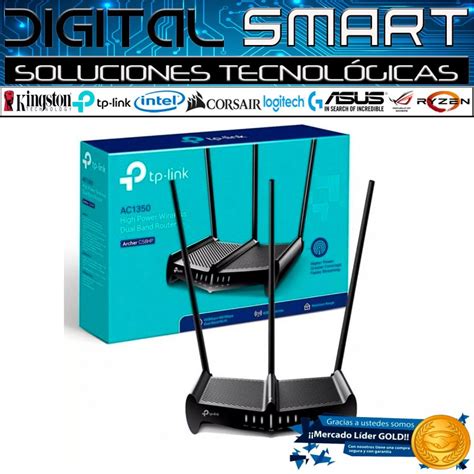 Router Tp Link Archer Ax Wifi Ac Antenas Doble Banda Puerto Usb Digital Smart
