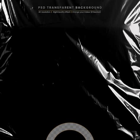 Premium Psd Plastic Wrap Texture With Black Background Premium Psd Plastic Wrap Texture With Black Background
