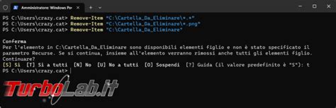 Come Eliminare File E Cartelle Utilizzando Powershell [turbolab It]