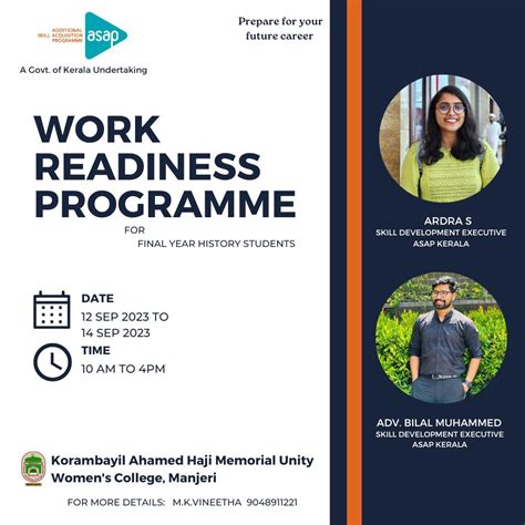 Histoblog Work Readiness Programme For Final Ba History Students