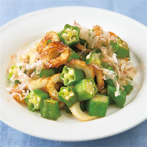 オクラとちくわのおかか炒め｜だいどこログ 生協パルシステムのレシピサイト