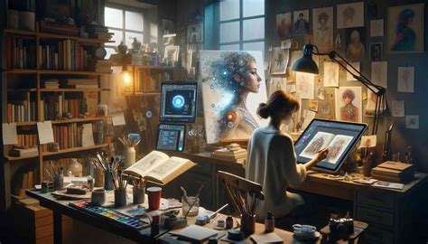 تصویرسازی با هوش مصنوعی تصویرسازی رایگان کتاب با هوش مصنوعی