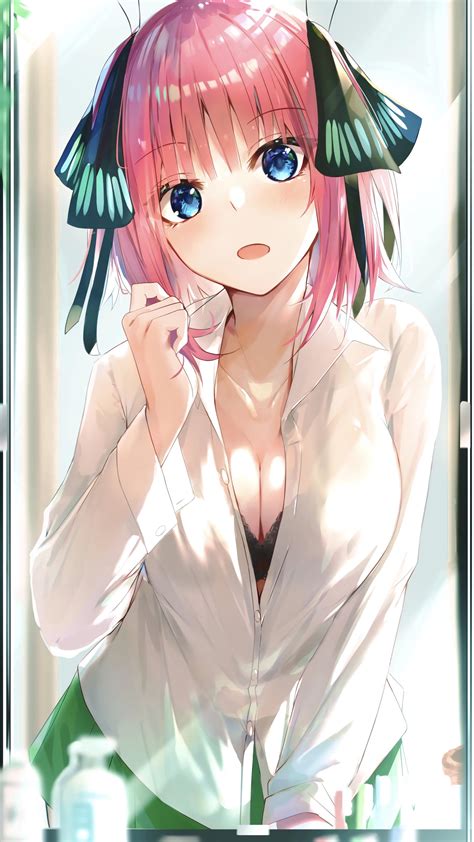 Bakgrundsbilder Nakano Nino 5 Toubun No Hanayome Animeflickor