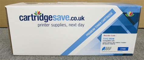 Cartridgesave for Canon 731C-REM New Boxed Cyan Toner Cartridge - 6271B002