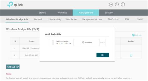 How To Configure Omada Wireless Bridge Via Standalone Management Omada Network Support