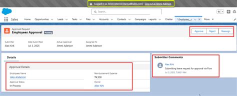Call Approval Process From Salesforce Flow