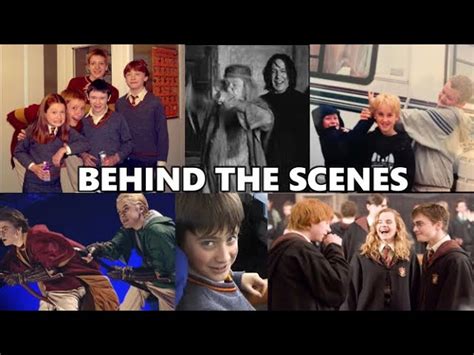 The Harry Potter Cast Behind The Scenes Mishaps And Pranks Magicofhp