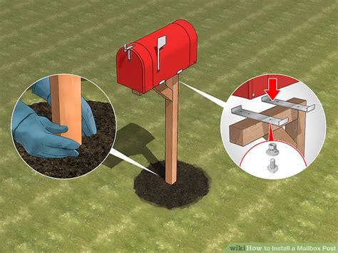 How To Install A Mailbox Post Steps With Pictures WikiHow