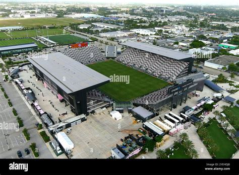 A General Overall Aerial View Of Chase Stadium Wednesday Oct 30
