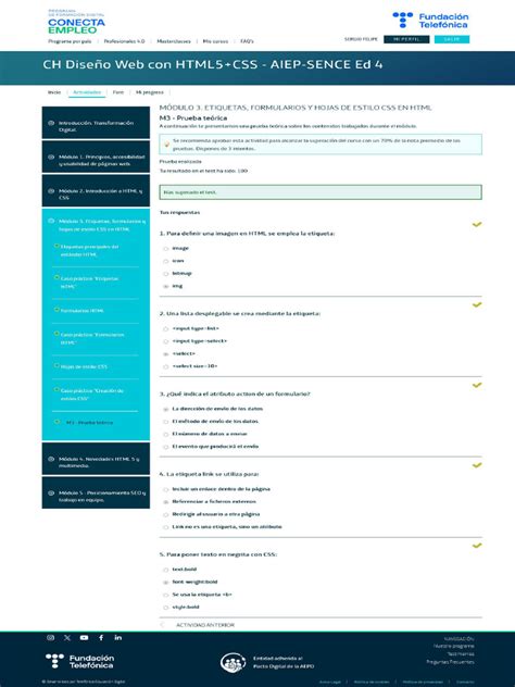 M Dulo 3 Etiquetas Formularios Y Hojas De Estilo Css En Html Pdf Pdf