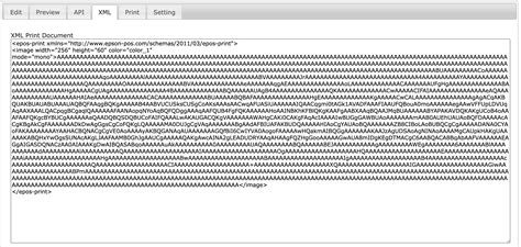 Nodejs Converting An Image To Base64binary Data For Printing On Epson Tm M30 Printer Via Xml