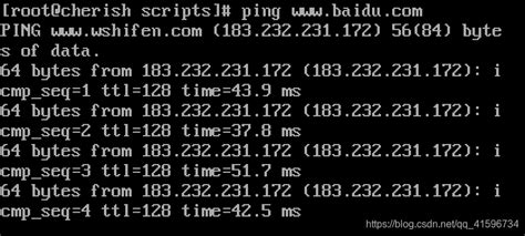 Linux学习—解决无法ping通百度的问题 Mac Linux Ping百度没反应 Csdn博客