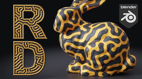 Geometry Nodes Reaction Diffusion Solver Released Scripts And Themes Blender Artists Community