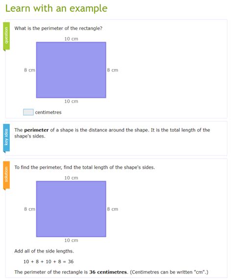 Area Perimeter MR EDLUND S