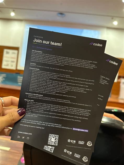 Codee On Linkedin Joboffer Careers Software Cpp