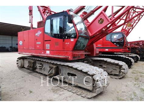 manitowoc 10000 rough terrain crane 13175 hours s n 10001126 2007 for sale surplus record